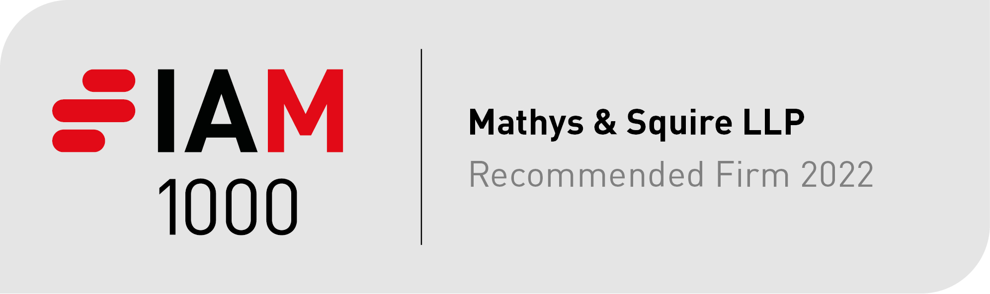 Awards - Mathys & Squire LLP